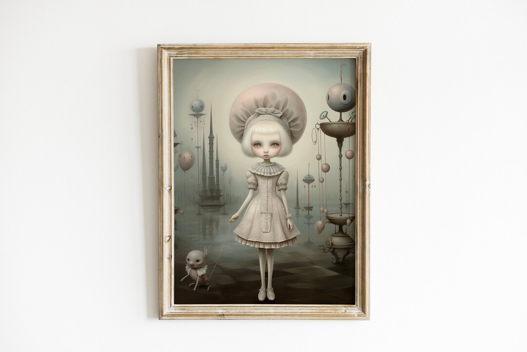 Subversive Serenity. Limited Edition. Popsurrealism Artwork ...