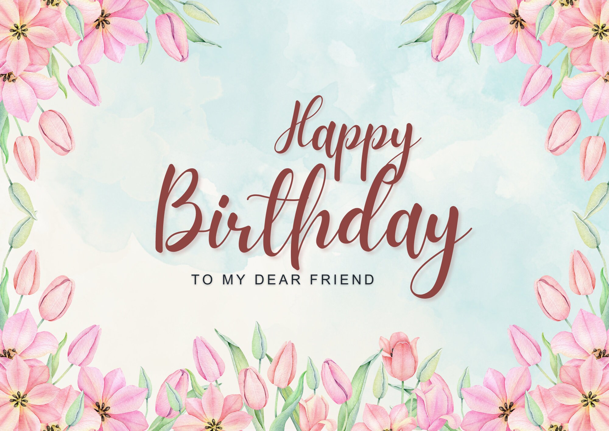 PRINTABLE BIRTHDAY CARD - Etsy