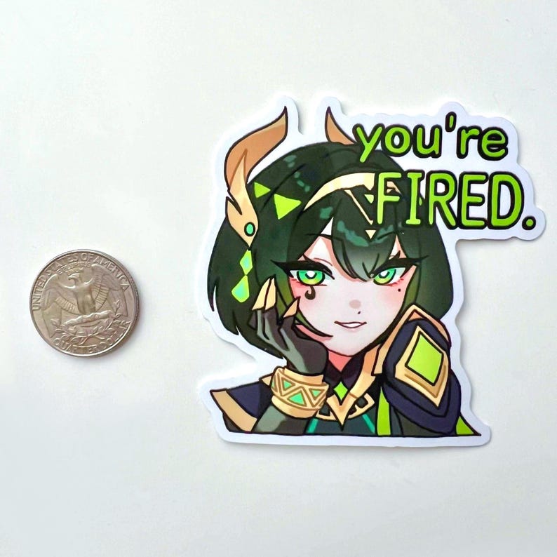 Genshin Impact Nod-krai Stickers (set 1) | Columbina, Nefer, Flins ...