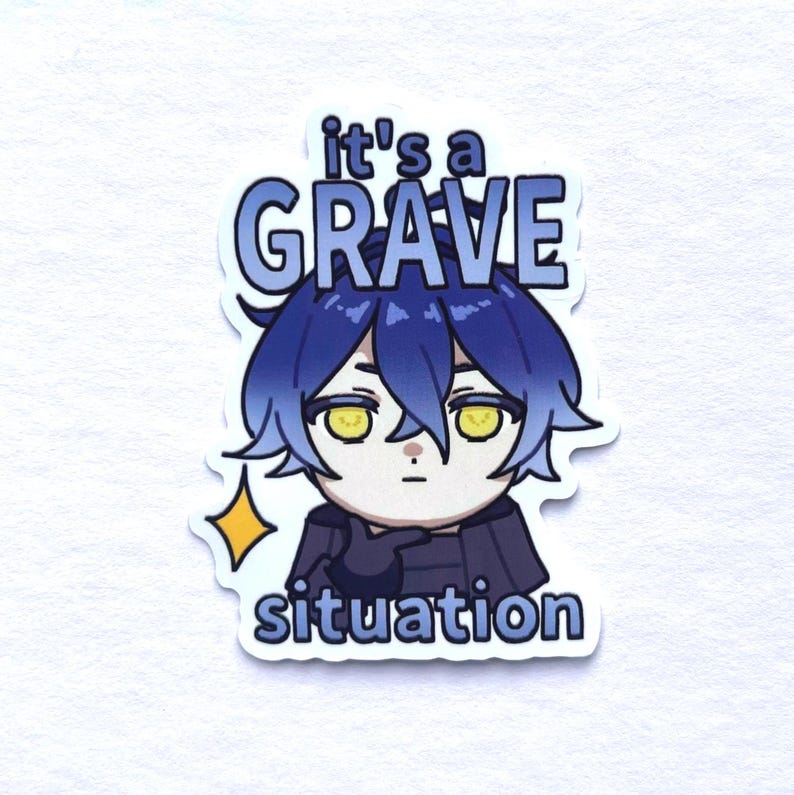 Genshin Impact Nod-krai Stickers (set 1) | Columbina, Nefer, Flins ...