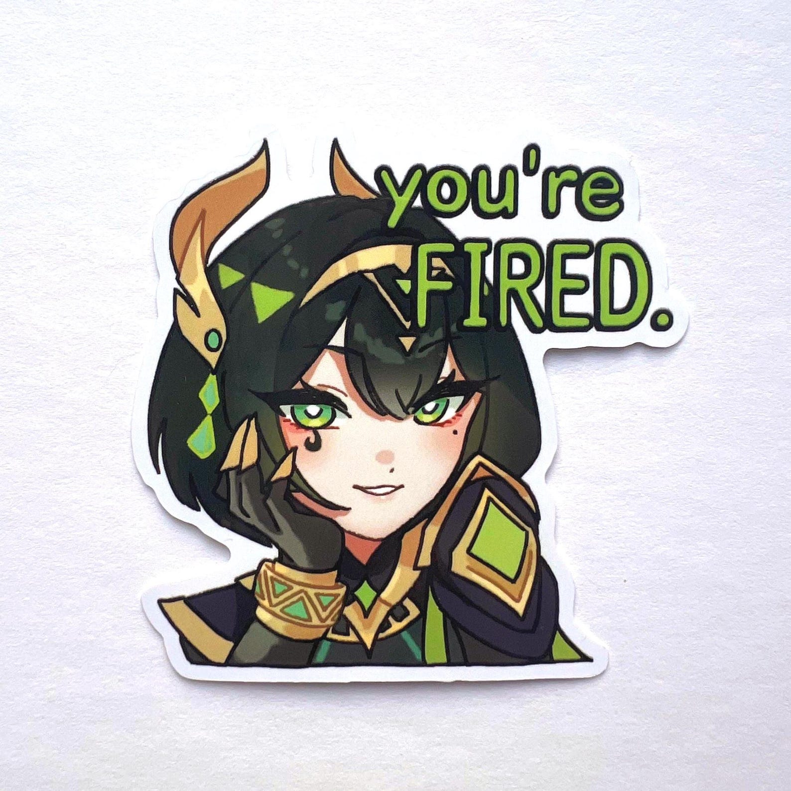 Genshin Impact Nod-krai Stickers (set 1) | Columbina, Nefer, Flins ...