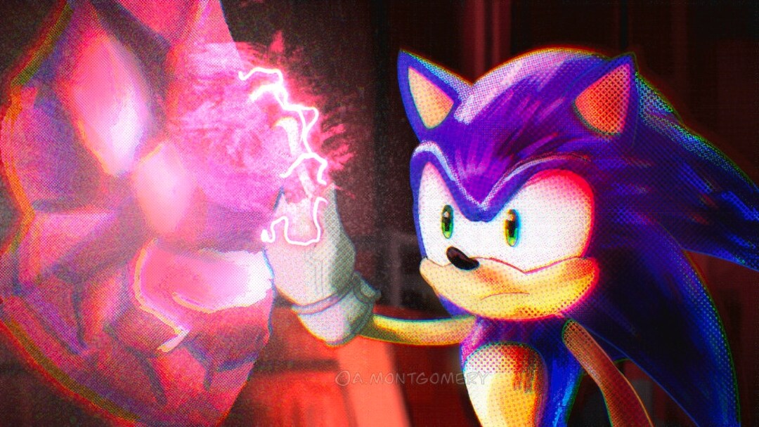 Sonic Prime Fan Art Digital Print - Etsy