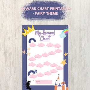 A4 Printable Reward Charts for Kids, Homeschool Sticker Charts Bundle ...