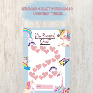 A4 Printable Reward Charts for Kids, Homeschool Sticker Charts Bundle ...