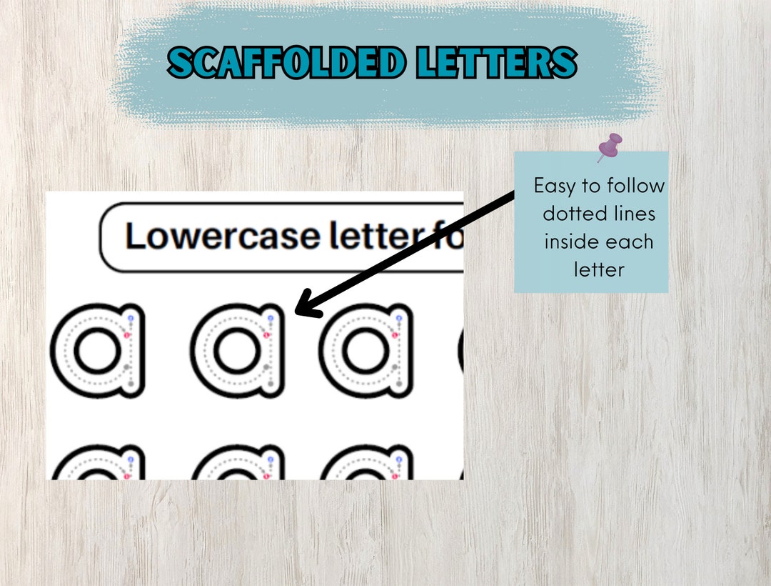 Lowercase Letter Formation Worksheets A-Z Alphabet Practice - Etsy