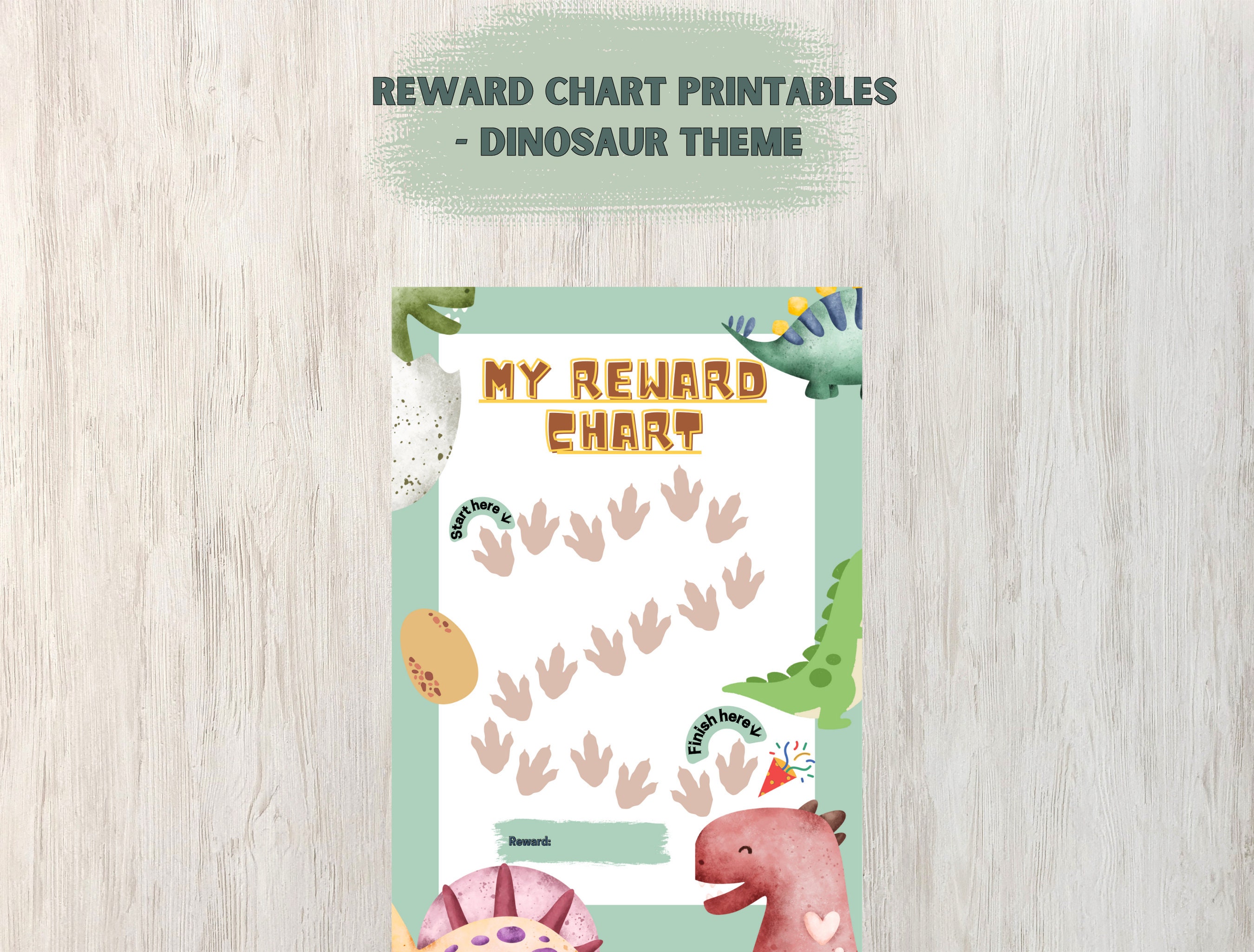 A4 Printable Reward Charts for Kids, Homeschool Sticker Charts Bundle ...