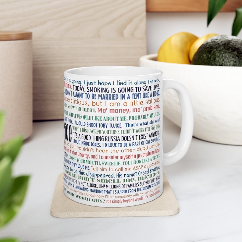 The Office TV Show Mug | the Office Quotes | Gift for Fan of the Office ...
