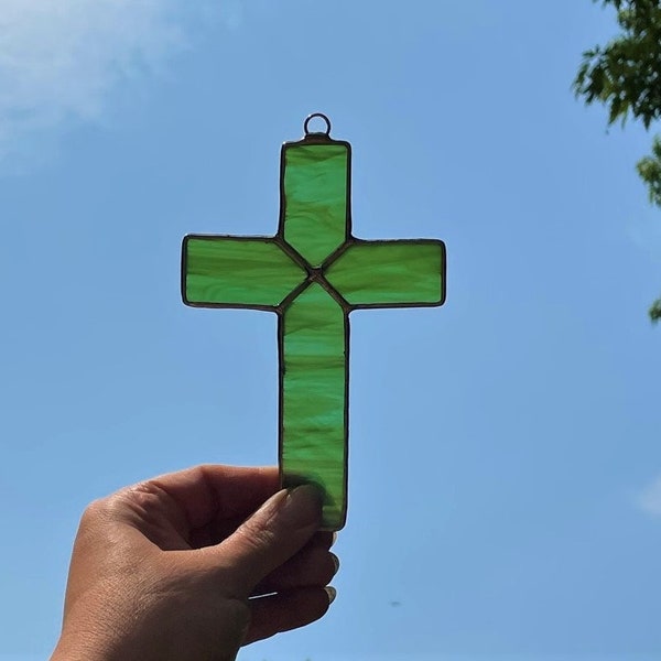 Cross Suncatcher - Etsy