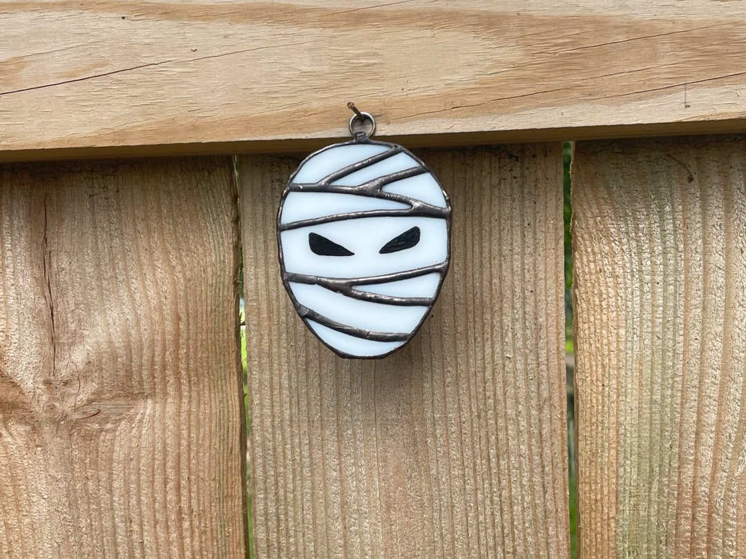 Mummy Stained Glass, Suncatcher, Window Hangings, Unique Home Décor ...