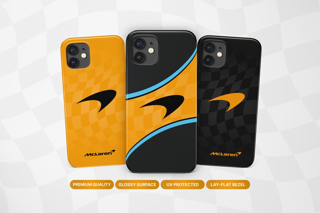 Mclaren iPhone Case for Formula 1 Fan Lando Norris and Oscar Piastri ...