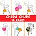 Coloring ,chupa Chups, Pages, Kids, Cute, Colored, Childrens, Sweet ...