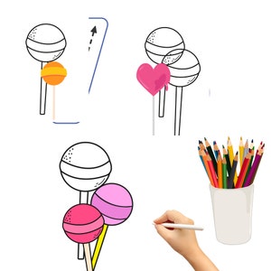 Coloring ,chupa Chups, Pages, Kids, Cute, Colored, Childrens, Sweet ...