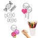 Food Coloring Pages, Coloring Candies, Chupa Chups, Coloring Pages ...