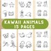 Animals Coloring Pages, Animals Kawaii, Cute Animals, Printable ...