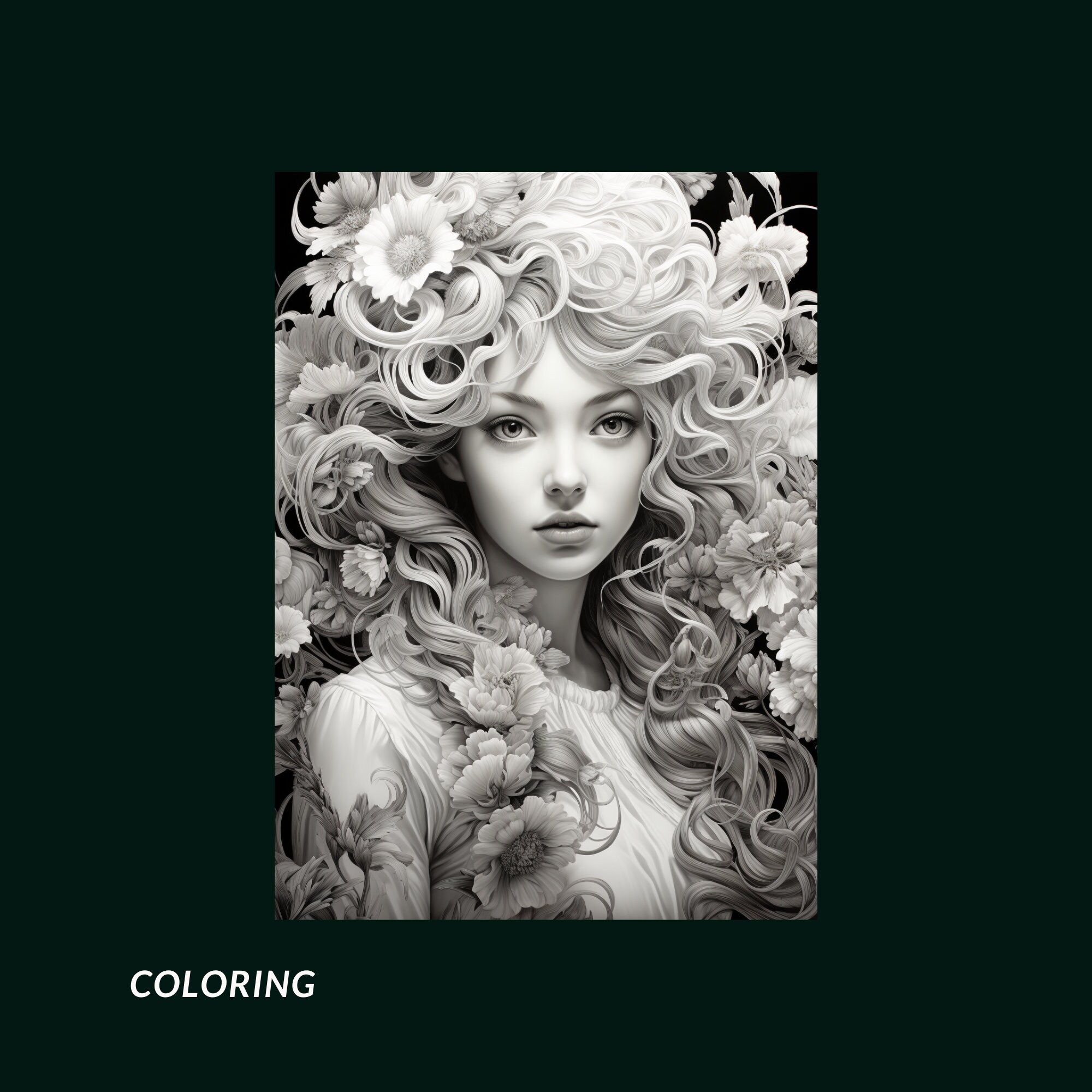 Coloring Pages, Very Beautiful and Detailed Images of Japanese Women to ...
