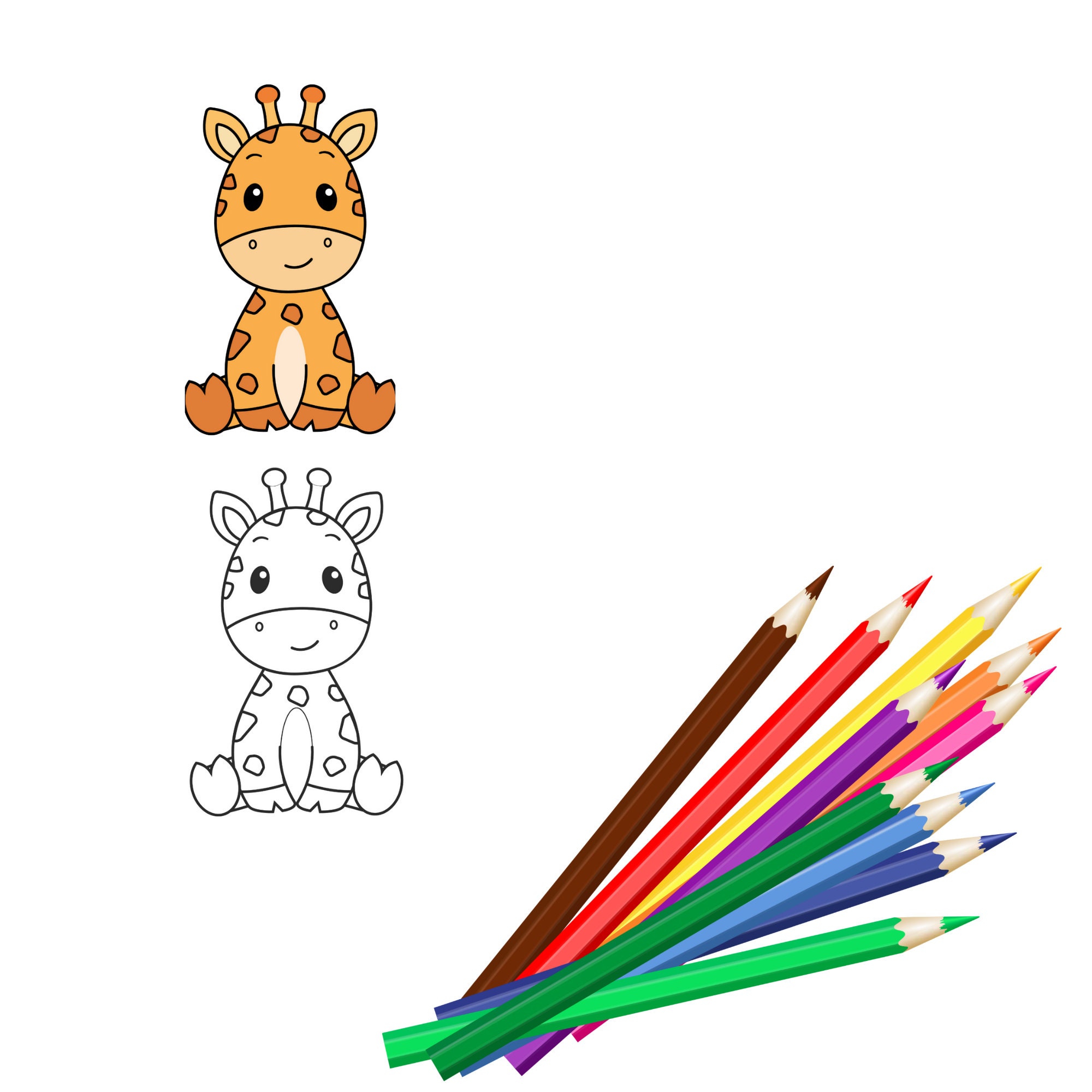 Coloring Pages Kids, Learn to Color, Drawings to Look at and Color ...