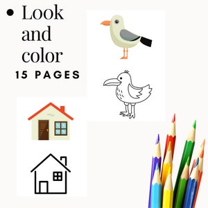 Coloring Pages Kids, Learn to Color, Drawings to Look at and Color ...