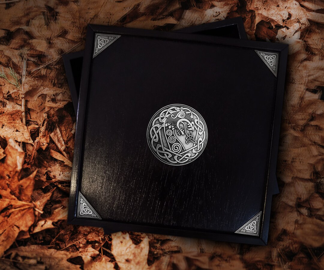 Viking Dragon Dice Box & Rolling Tray Dicebox Rolling Tray - Etsy