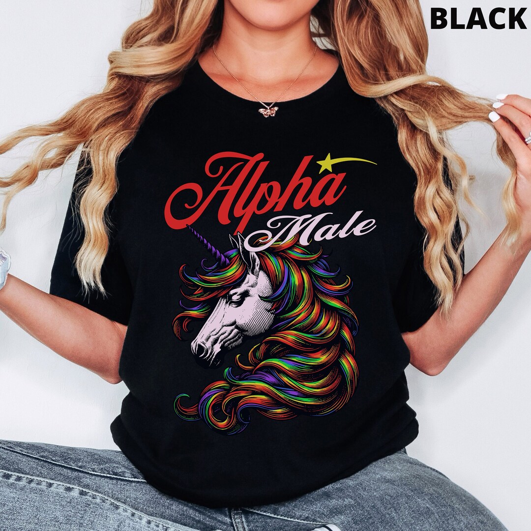 Alpha Male Shirt, Funny Unhinged Shirts, Ironic Sarcastic, Cringe Out ...