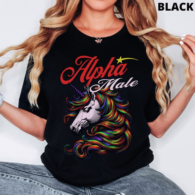 Alpha Male Shirt, Funny Unhinged Shirts, Ironic Sarcastic, Cringe Out ...