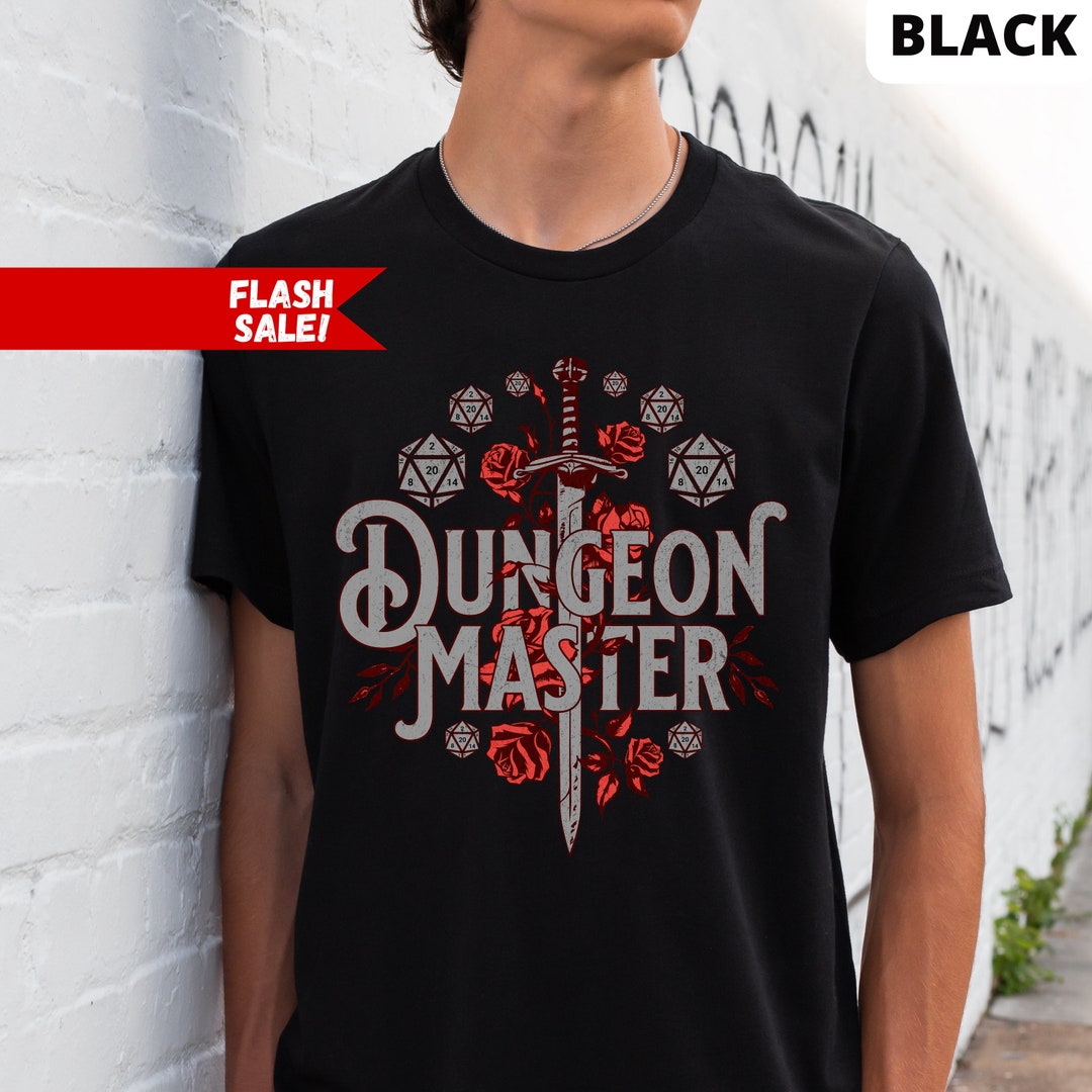 Dungeon Master Shirt, Vintage Dnd Gaming T-shirt, Dragons Graphic Tee ...