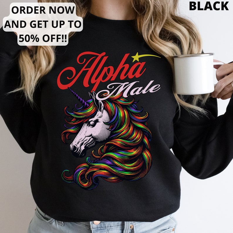Alpha Male Shirt, Funny Unhinged Shirts, Ironic Sarcastic, Cringe Out ...