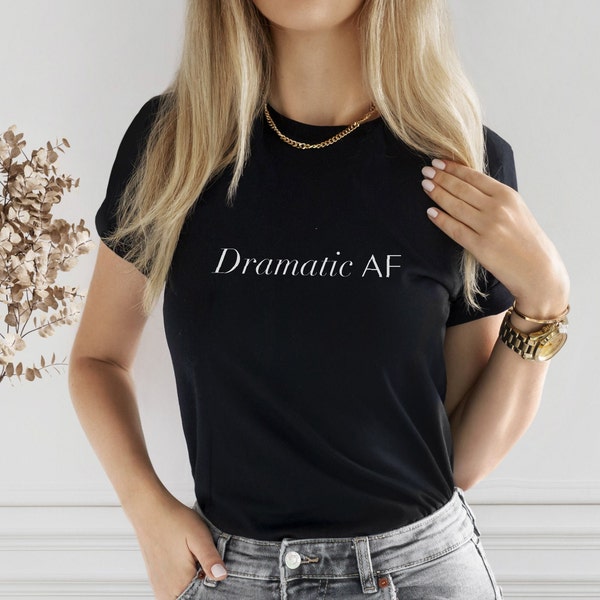 A Little Bit Dramatic Tank Top - Etsy
