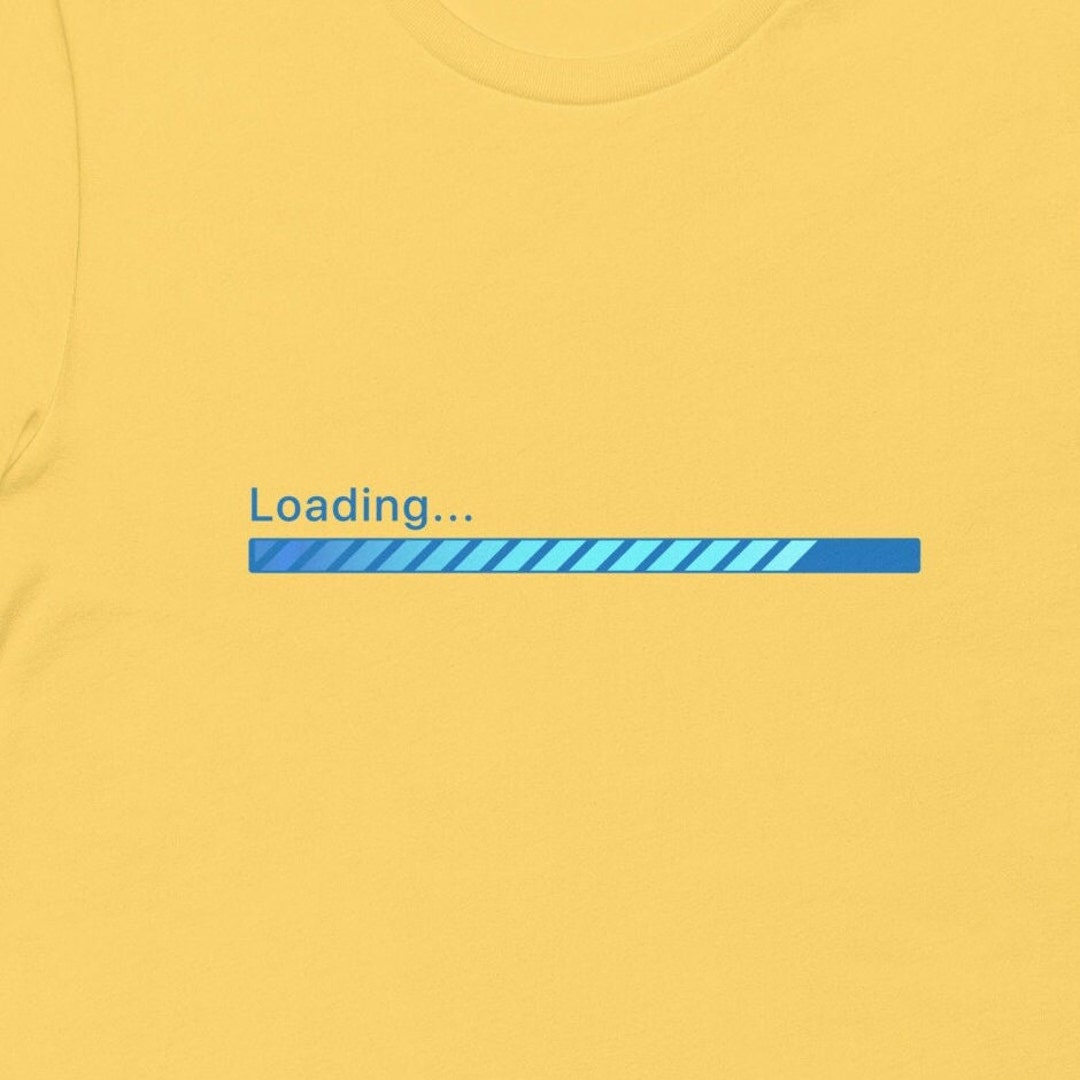 Loading Tshirt, Screen Loading Tshirt, Funny Computer Tshirt, Computer ...