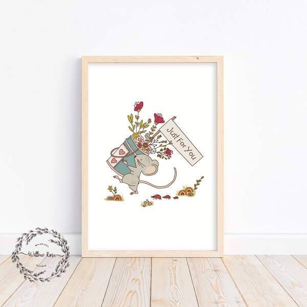 Whimsical Mouse - Etsy