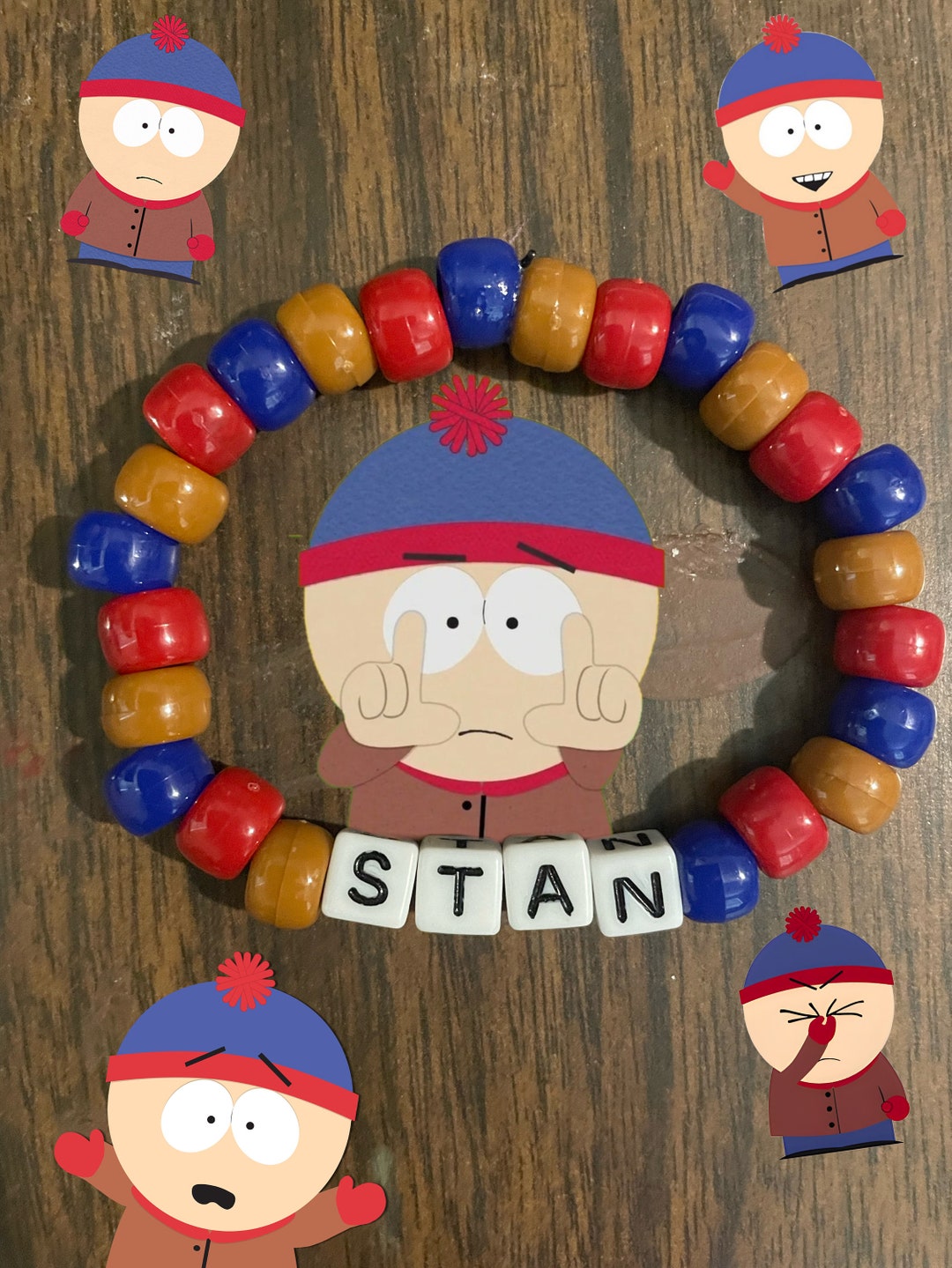 Stan Marsh Bead Bracelet - Etsy