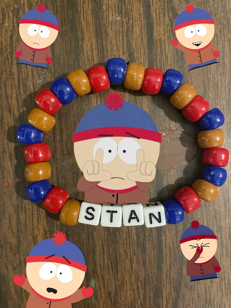 Stan Marsh Bead Bracelet - Etsy