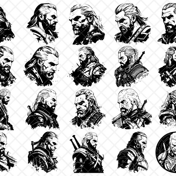 Witcher Cricut Svg - Etsy Australia