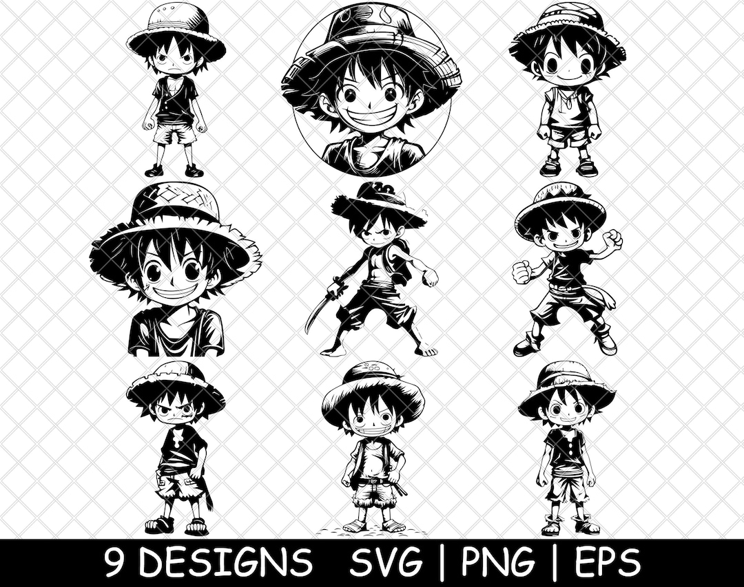 Cute Monkey D Luffy One Piece Straw Hat Pirate Gum-gum - Etsy Australia