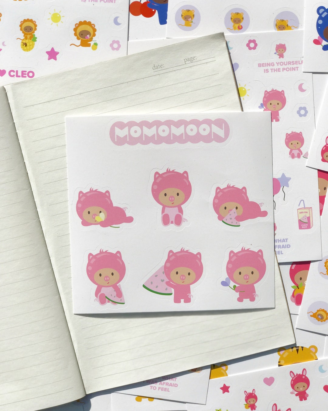 Lulu Sticker Sheet - Etsy