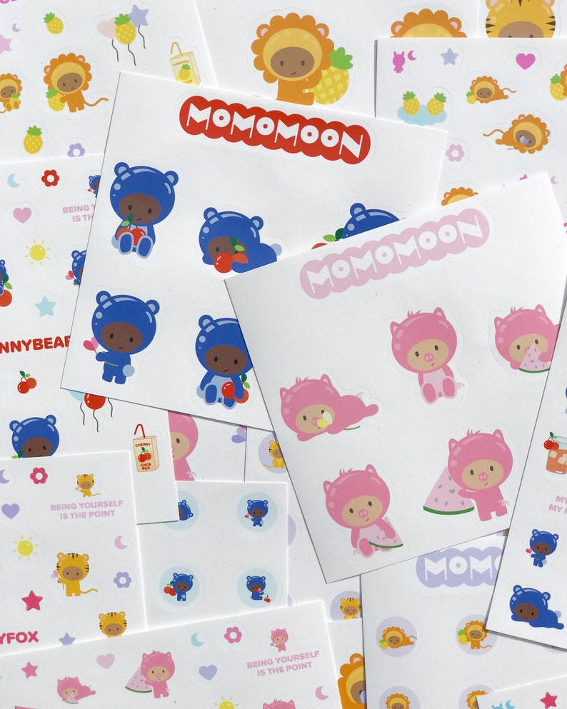Lulu Sticker Sheet - Etsy