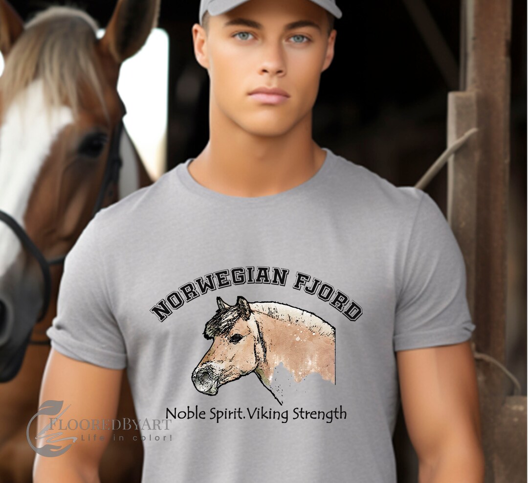 Fjord Horse Shirt, Norwegian Fjord Horse Tee, Horse Shirt, County ...