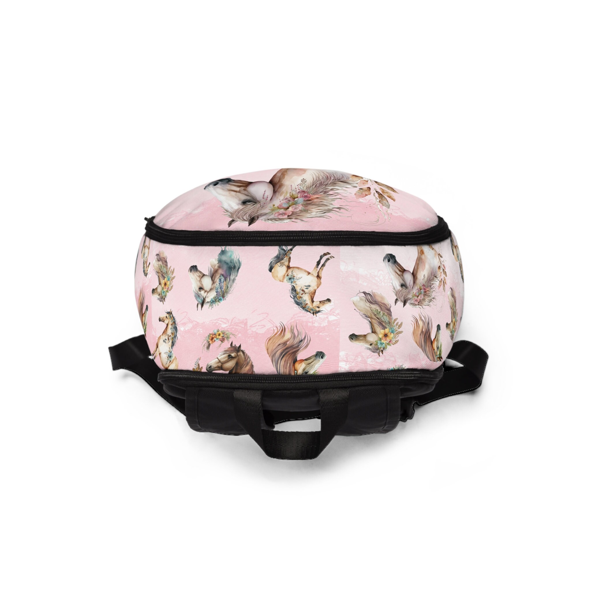 Personalized Dream Horse Backpack, Fashionable Girls Ladies Bookbag ...