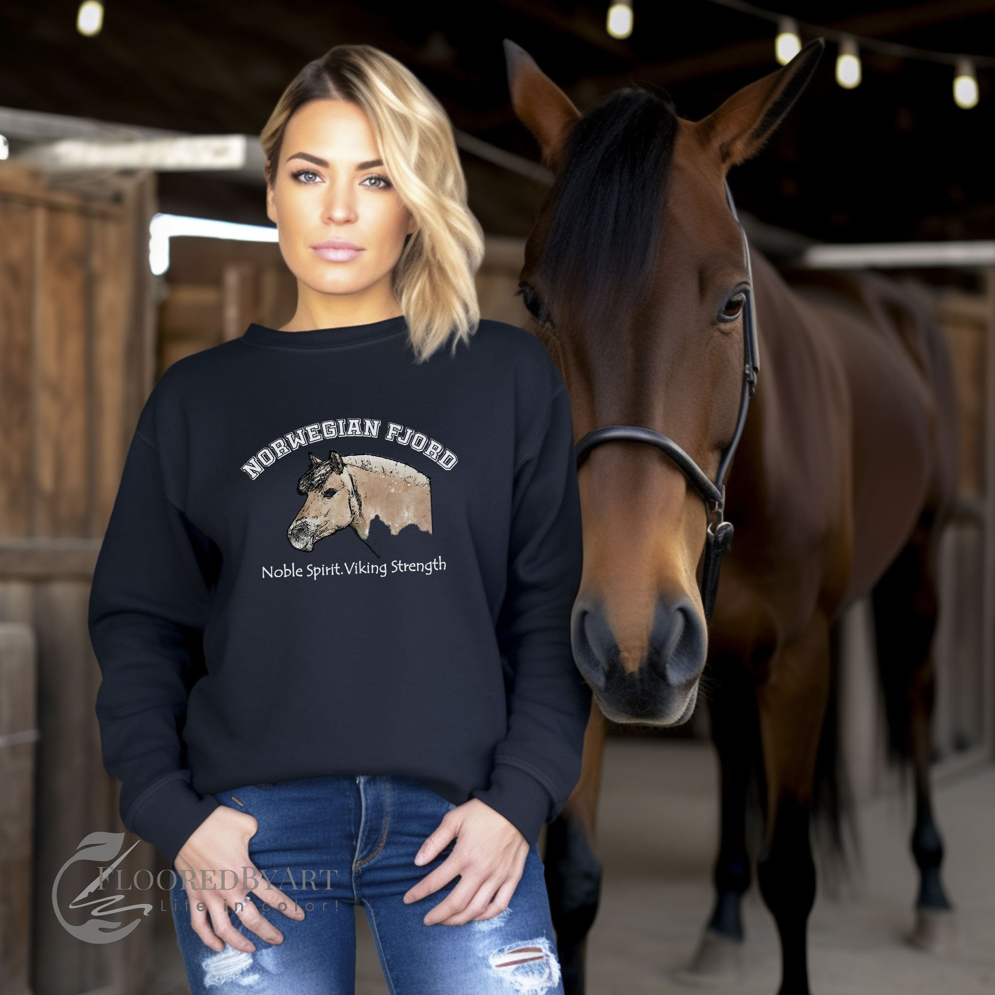 Fjord Horse Shirt, Norwegian Fjord Horse Sweatshirt, Horse Shirt ...