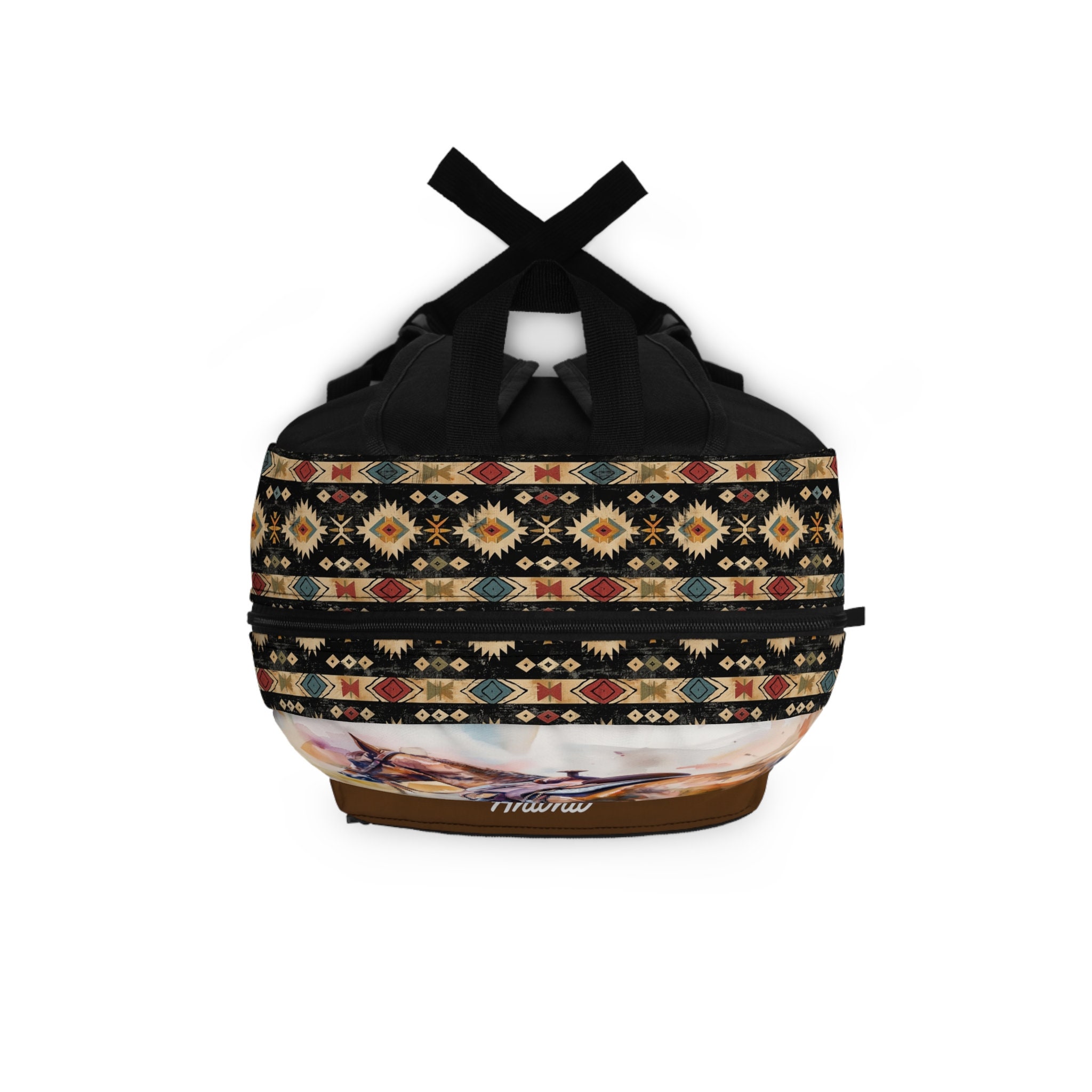 Personalized Western Horse Backpack With Aztec Design - Etsy