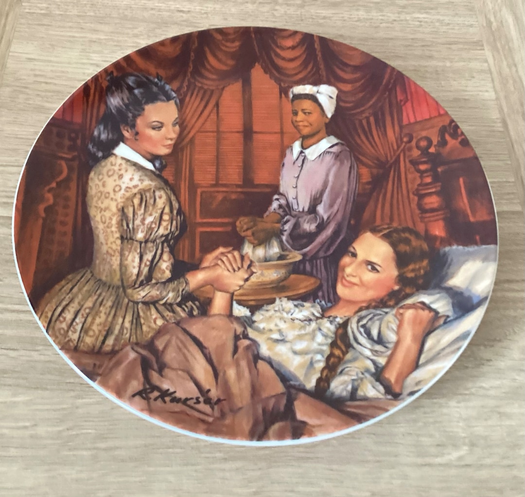 Edwin M. Knowles melanie Gives Birth Collector Plate - Etsy