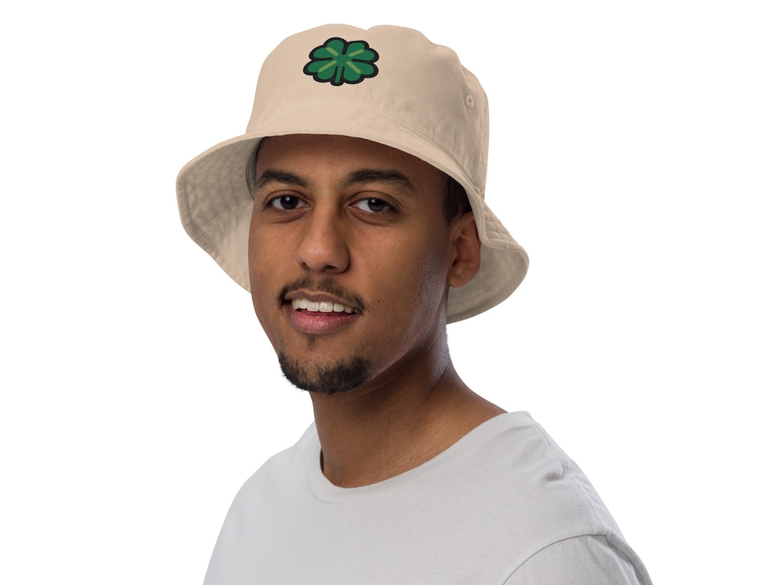 Fishing Hat With Four-leaf Clover - Etsy