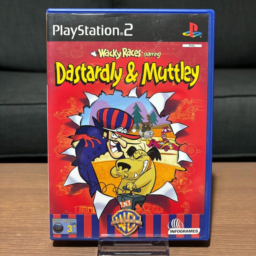 Wacky Races Starring Dastardly and Muttley 2001 PAL near Mint PS2 - Etsy