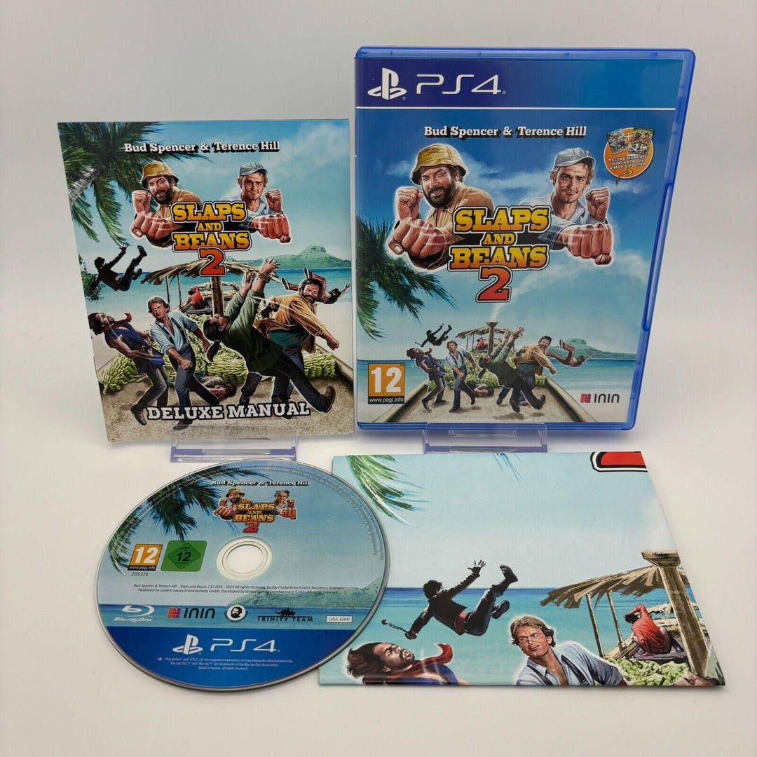 Bud Spencer & Terence Hill - Slaps and Beans 2 (PAL Sony PS4, 2023 ...