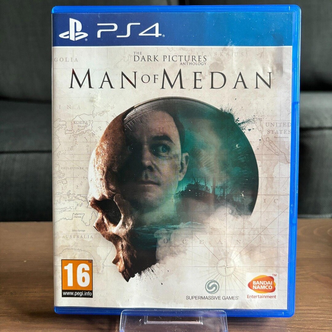 Dark Pictures Anthology: Man of Medan PAL Sony PS4 Pro Enhanced disc ...