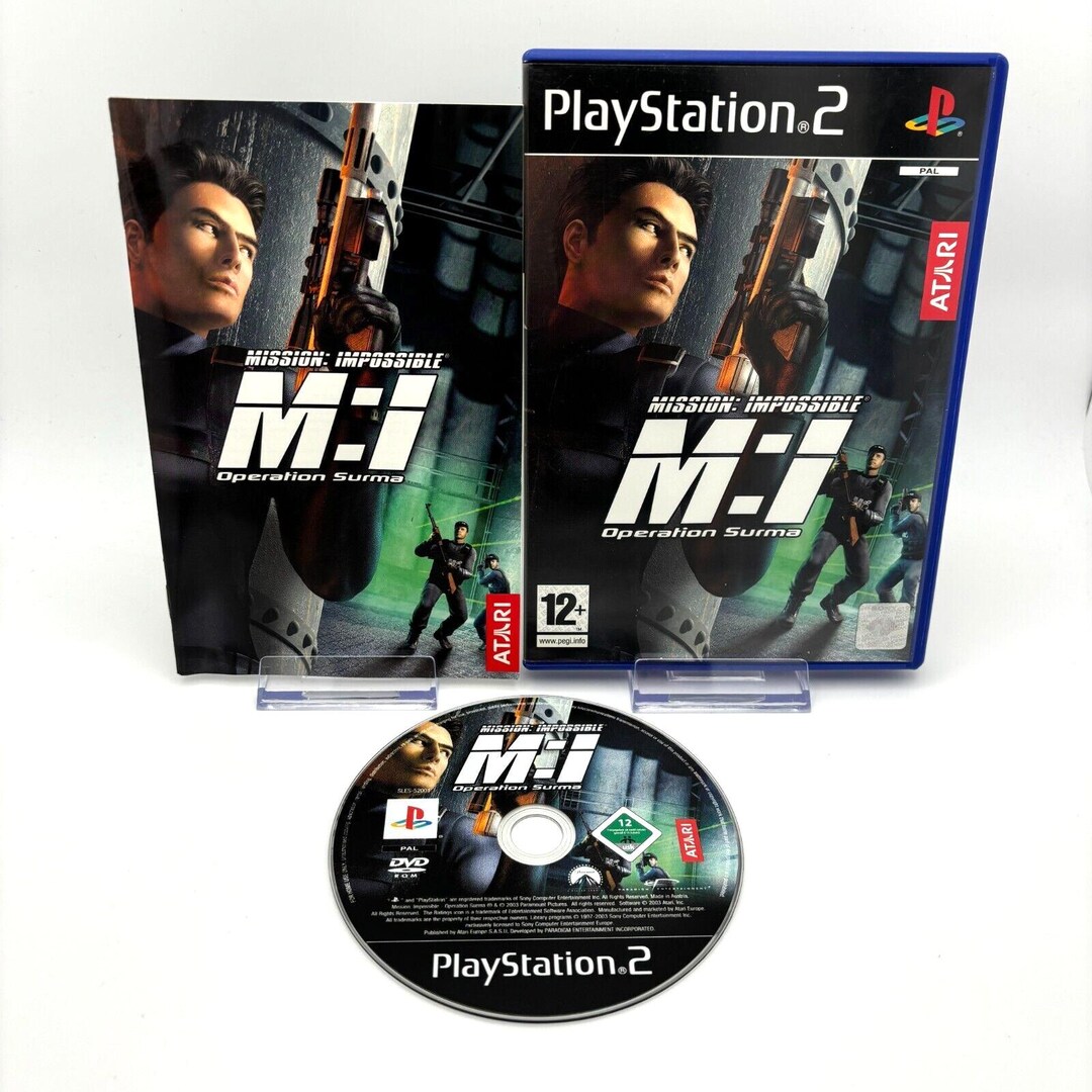 Mission Impossible: Operation Surma (PAL Sony PS2, 2003) *disc Perfect ...