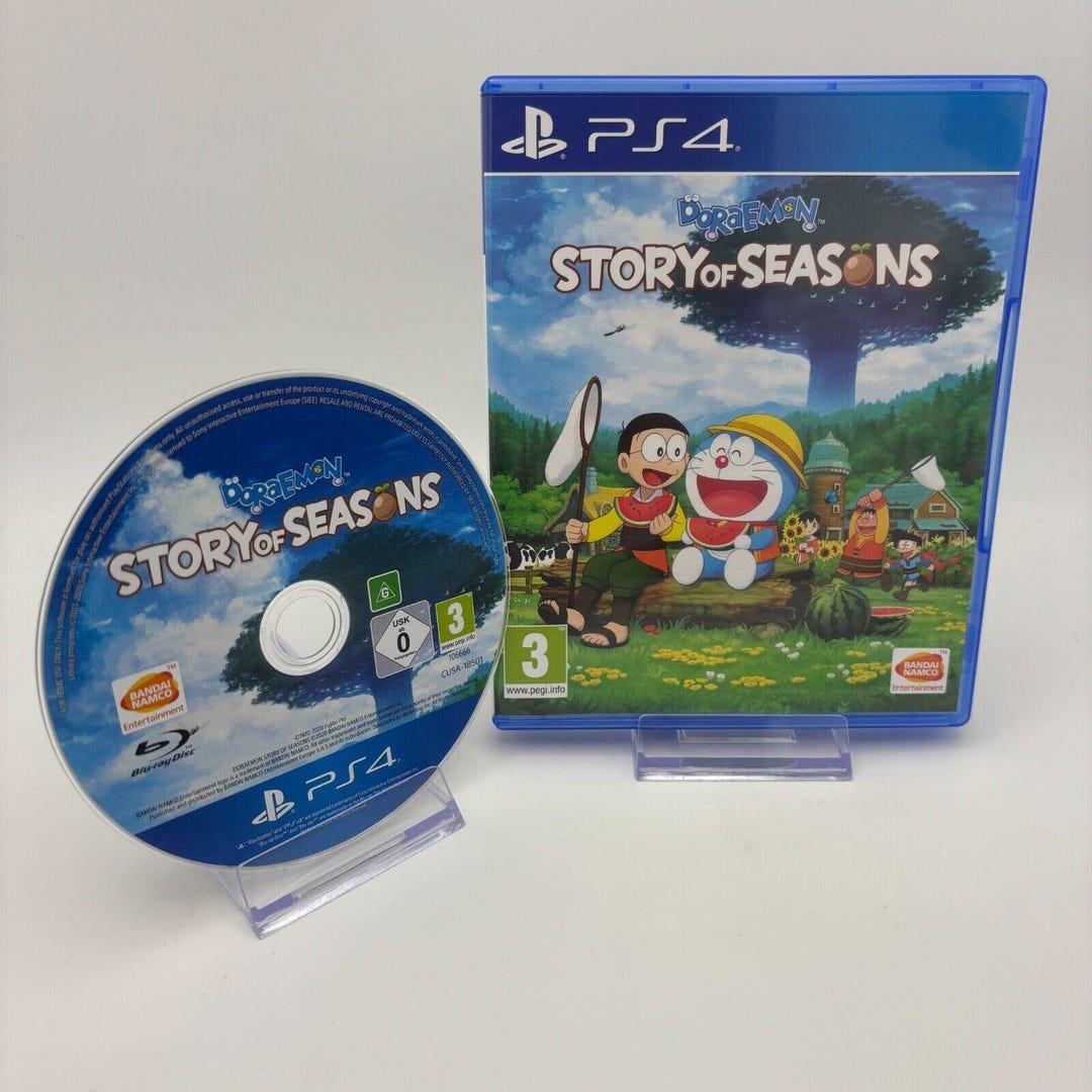 Doraemon Story of Seasons (PAL Sony PS4, 2020) Cute Farming *disc ...