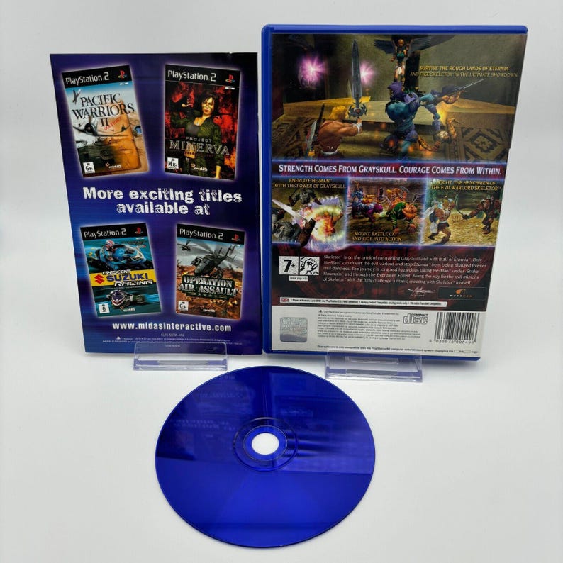 Masters of the Universe He-man: Defender of Grayskull 2004 PAL PS2 near ...