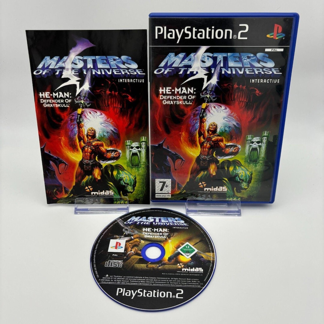 Masters of the Universe He-man: Defender of Grayskull 2004 PAL PS2 near Mint - Etsy