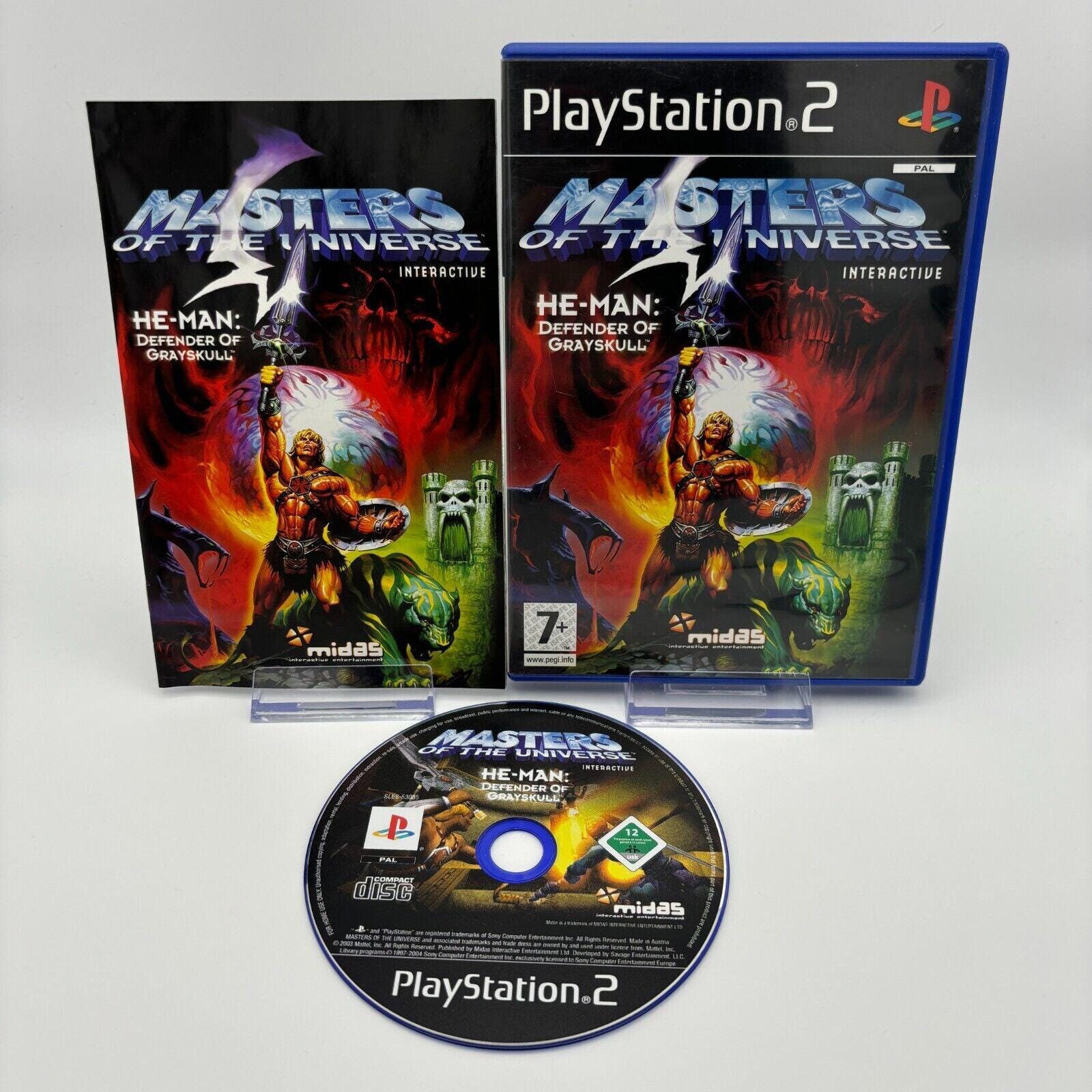 Masters of the Universe He-man: Defender of Grayskull 2004 PAL PS2 near ...