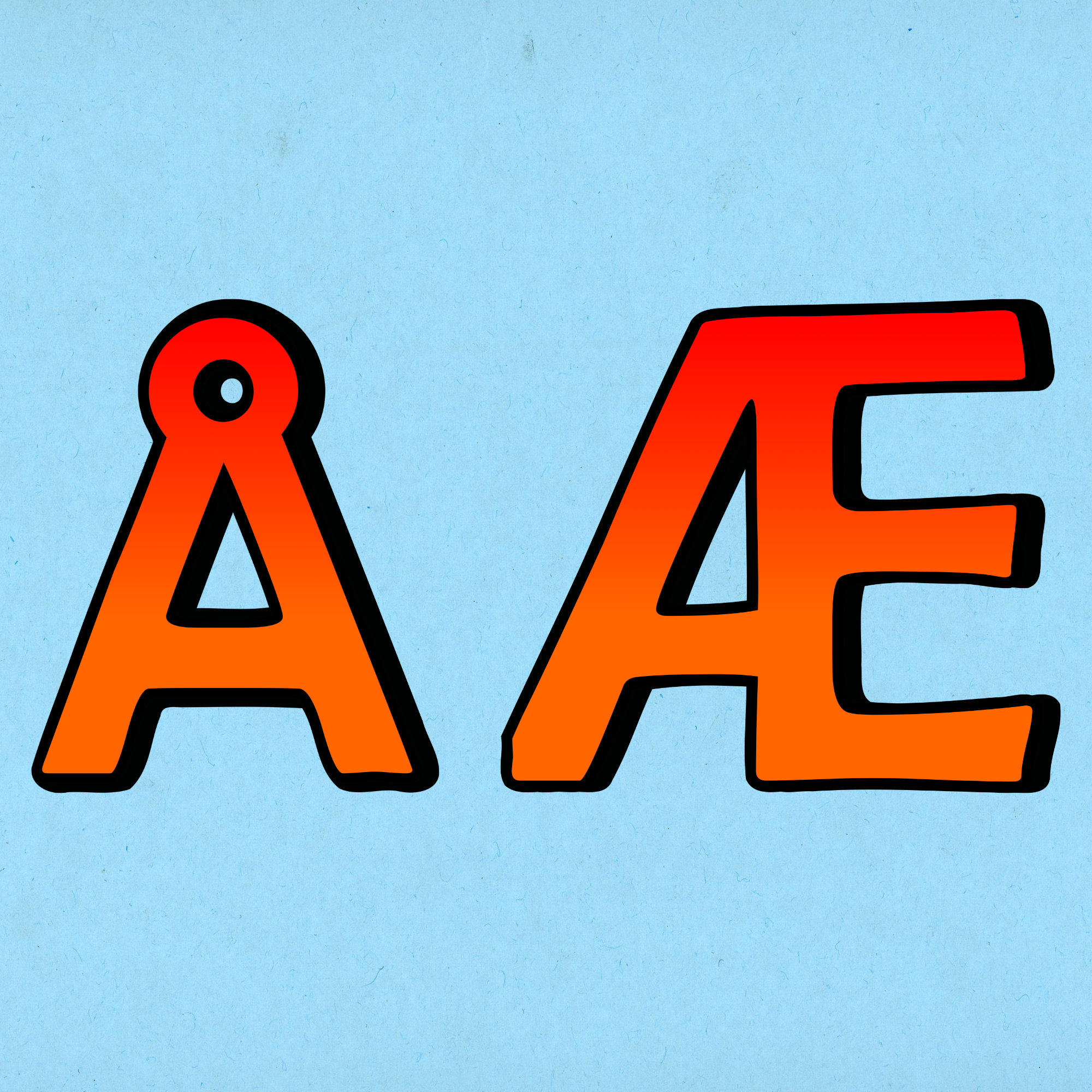 Red Alphabet PNG Digital Files Alphabet U to Z and Æ Ø Å - Etsy